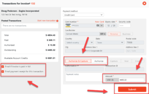 How-to Receive Payment on an Invoice – Limo Anywhere Knowledge Center