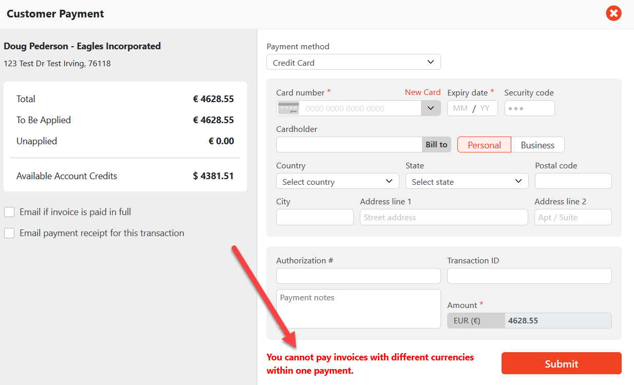 How-to Receive Payment on an Invoice – Limo Anywhere Knowledge Center