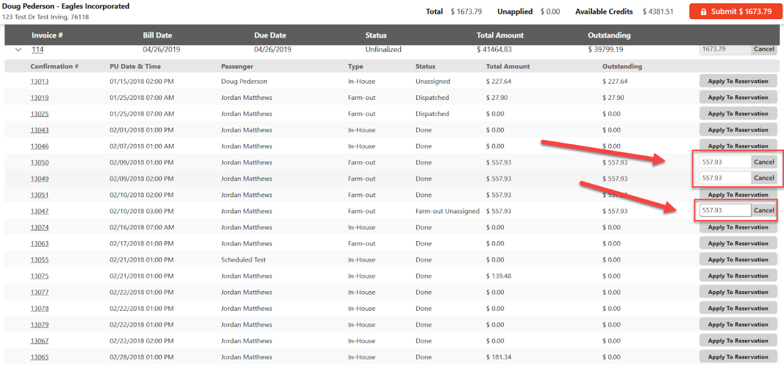 How-to Receive Payment on an Invoice – Limo Anywhere Knowledge Center