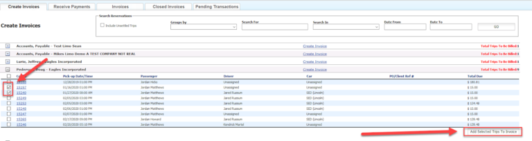 How-to Create an Invoice – Limo Anywhere Knowledge Center