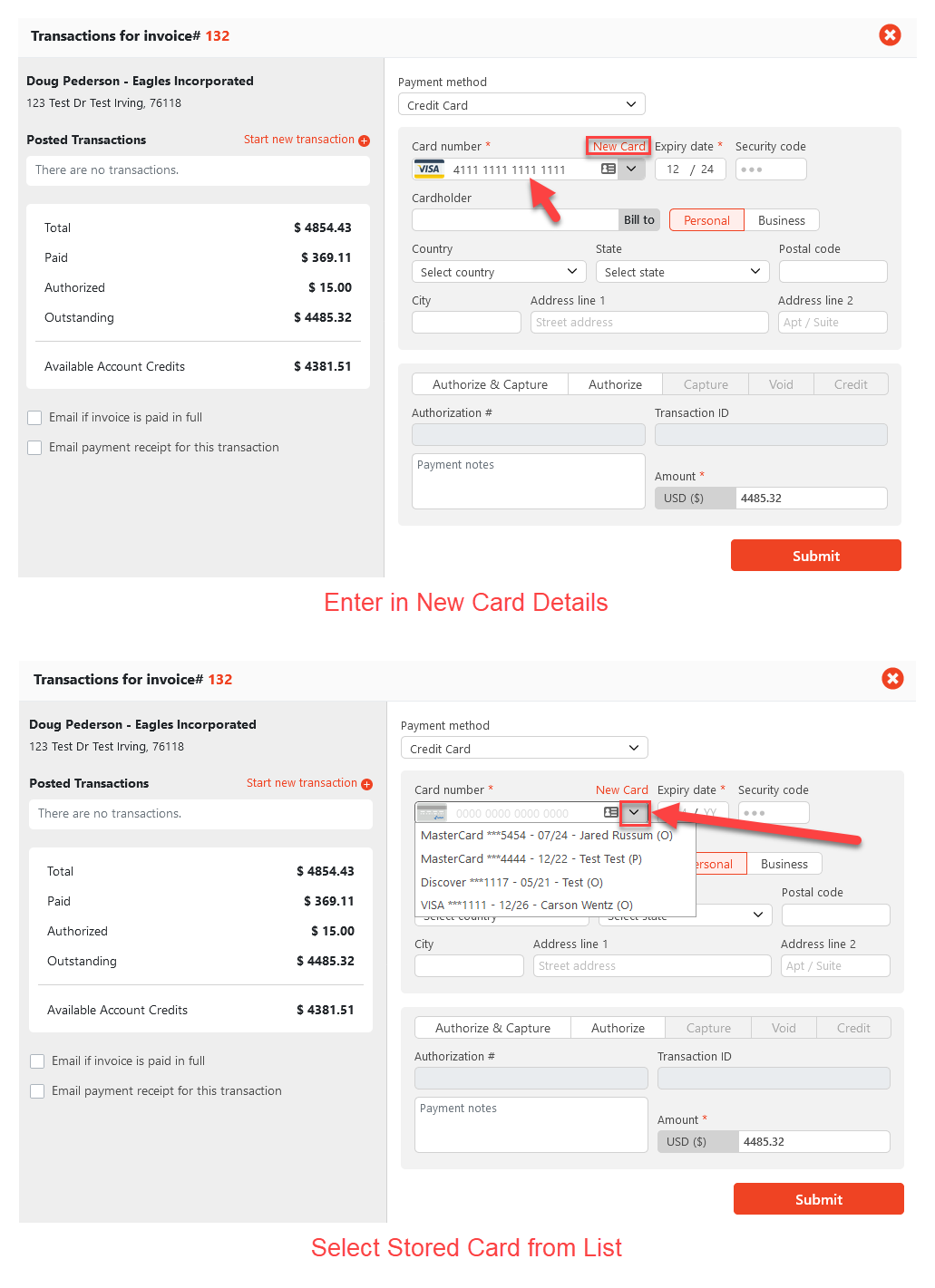 How-to Receive Payment on an Invoice – Limo Anywhere Knowledge Center