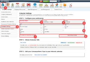 How-to Set Up the iCalendar – Limo Anywhere Knowledge Center