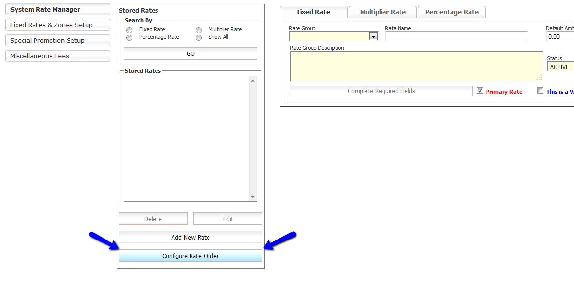 Understanding The System Rate Manager – Limo Anywhere Knowledge Center