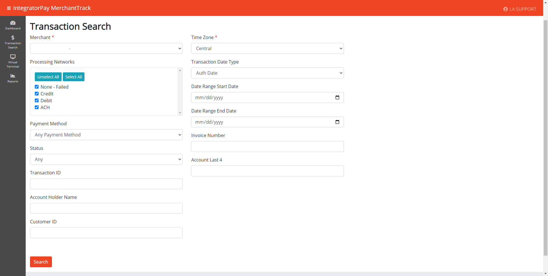 How-to Use LA Pay Reports (Merchant Track) – Limo Anywhere Knowledge Center