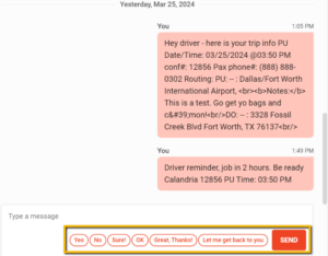 Using Messaging Manager – Limo Anywhere Knowledge Center