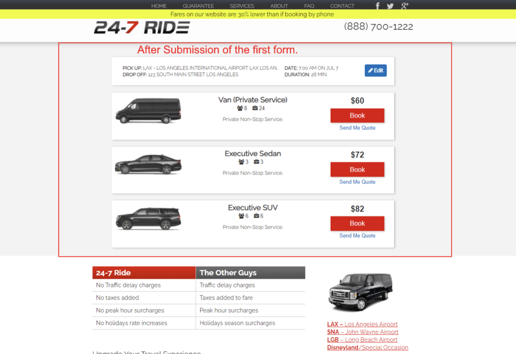 Adding Lead Form to Website – Limo Anywhere Knowledge Center